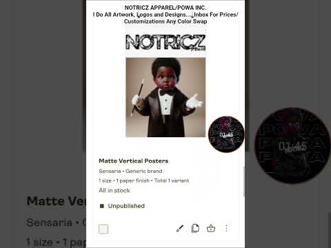 NOTRICZ APPAREL/POWA INC