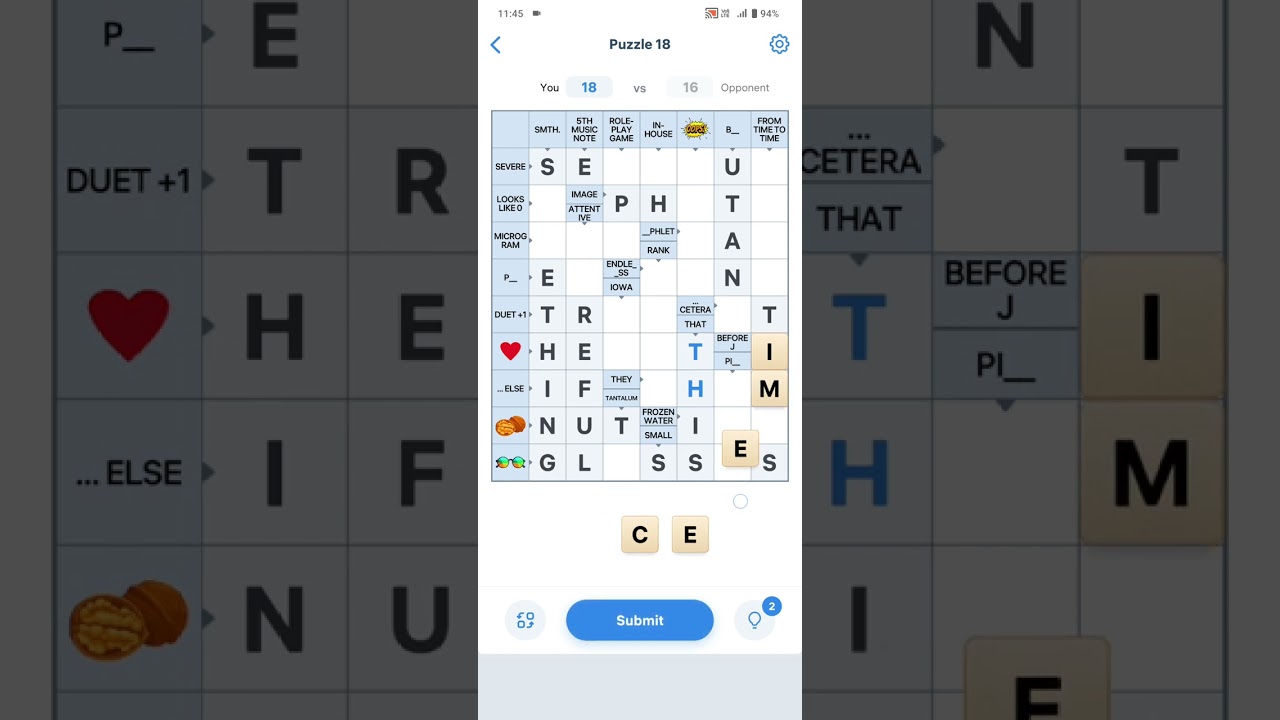 Crossword Master Puzzle 18 Walkthrough Solution