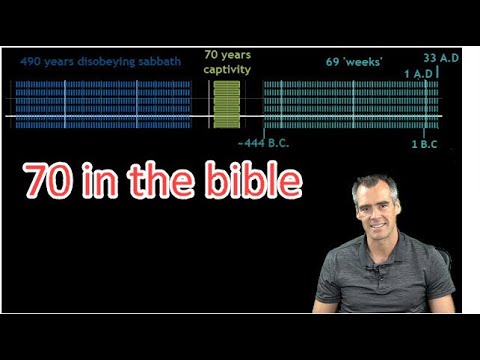 70 in the bible (including the Daniel 9 prophecy)