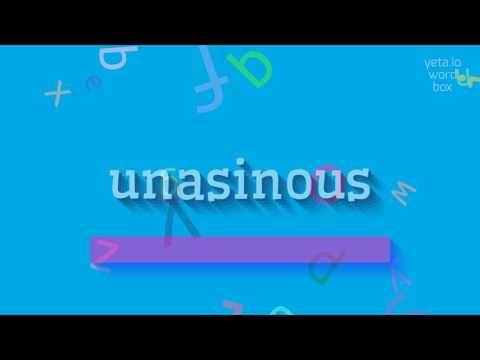 How to say "unasinous"! (High Quality Voices)