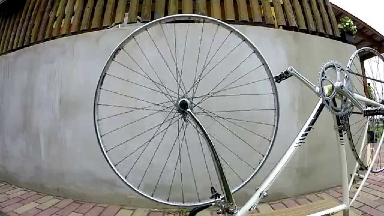 Pelissier P1001 (1983) front hub spin test spinning full HD