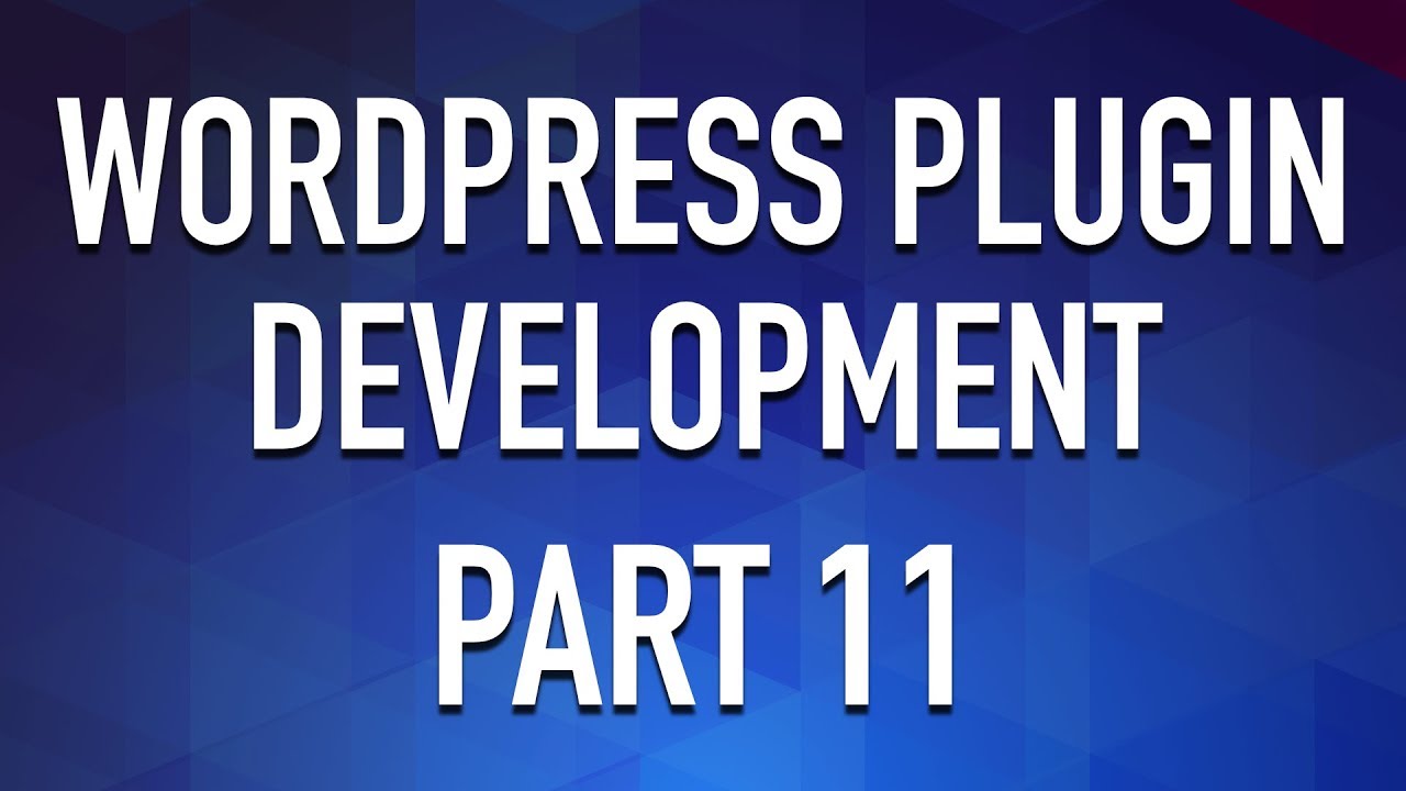 WordPress Plugin Development - Part 11 - Classes as Services