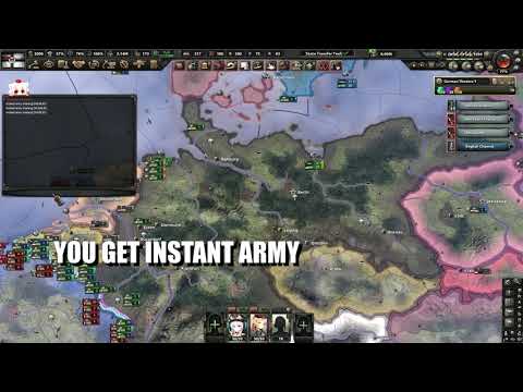 HEARTS OF IRON IV INSTANT ARMY CONSOLE COMMAND