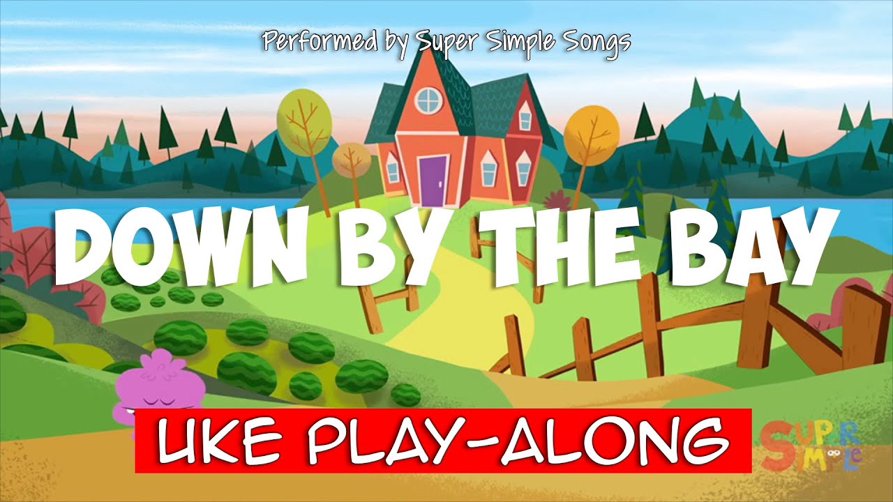 Down By The Bay (ukulele play-along)(simplified)