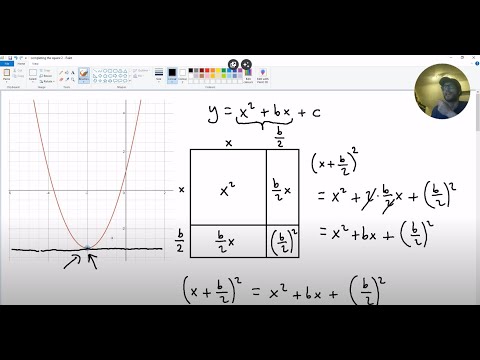 How to Find the Turning Point of a Curve y=x^2+bx+c by Completing The Square #GCSEMaths #ALevelMaths