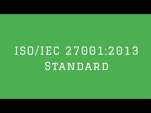 ISO/IEC 27001:2013
