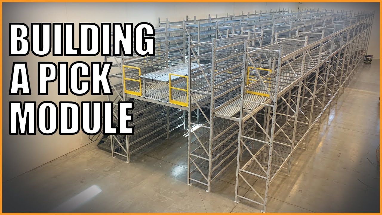 Rack Supported Pick Module Installation Time Lapse | LOGIC MH