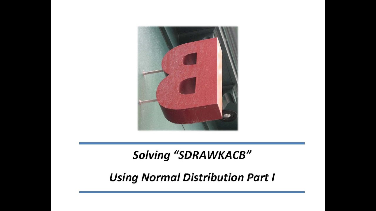 Solving Backwards Using Normal Distribution: An Overview