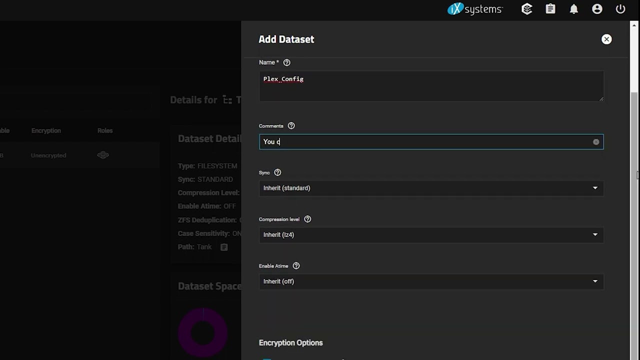 TrueNAS / Plex: Adding Plex Config and Media Datasets
