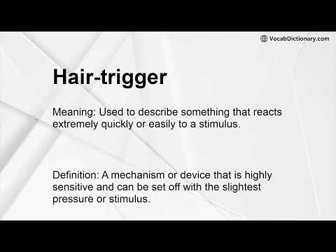 Hair-trigger Meaning
