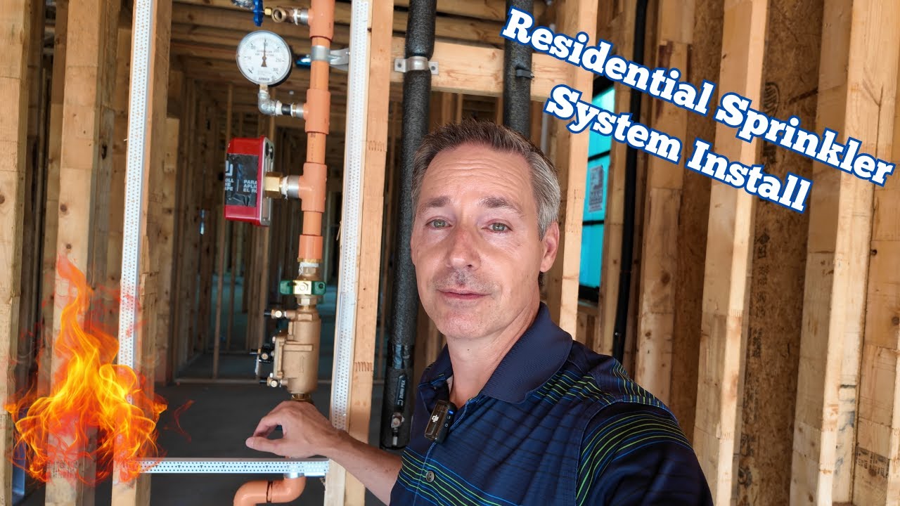 Residential Fire Sprinkler System (In A New Custom Build)