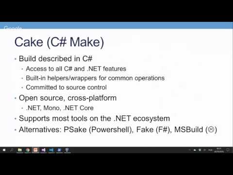 Cake (C# make) @ comunidade NetPonto | Luís Gonçalves
