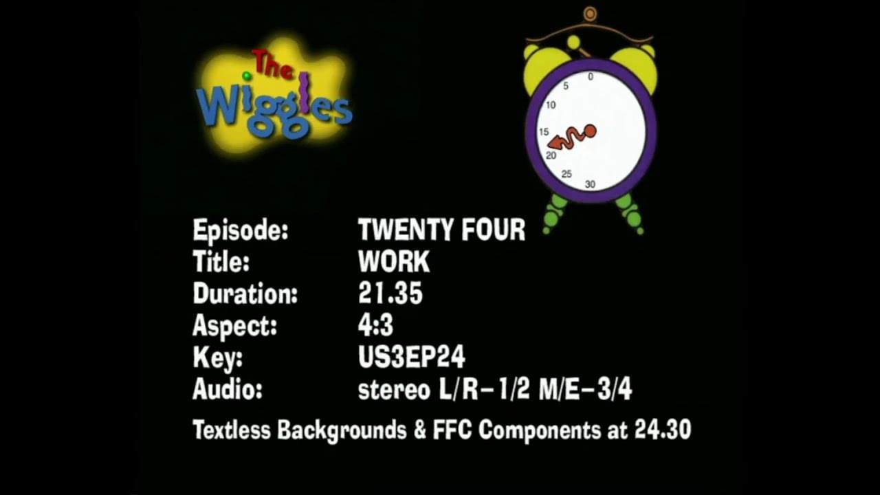 The Wiggles TV Series 2 Work - TEXTLESS ELEMENTS
