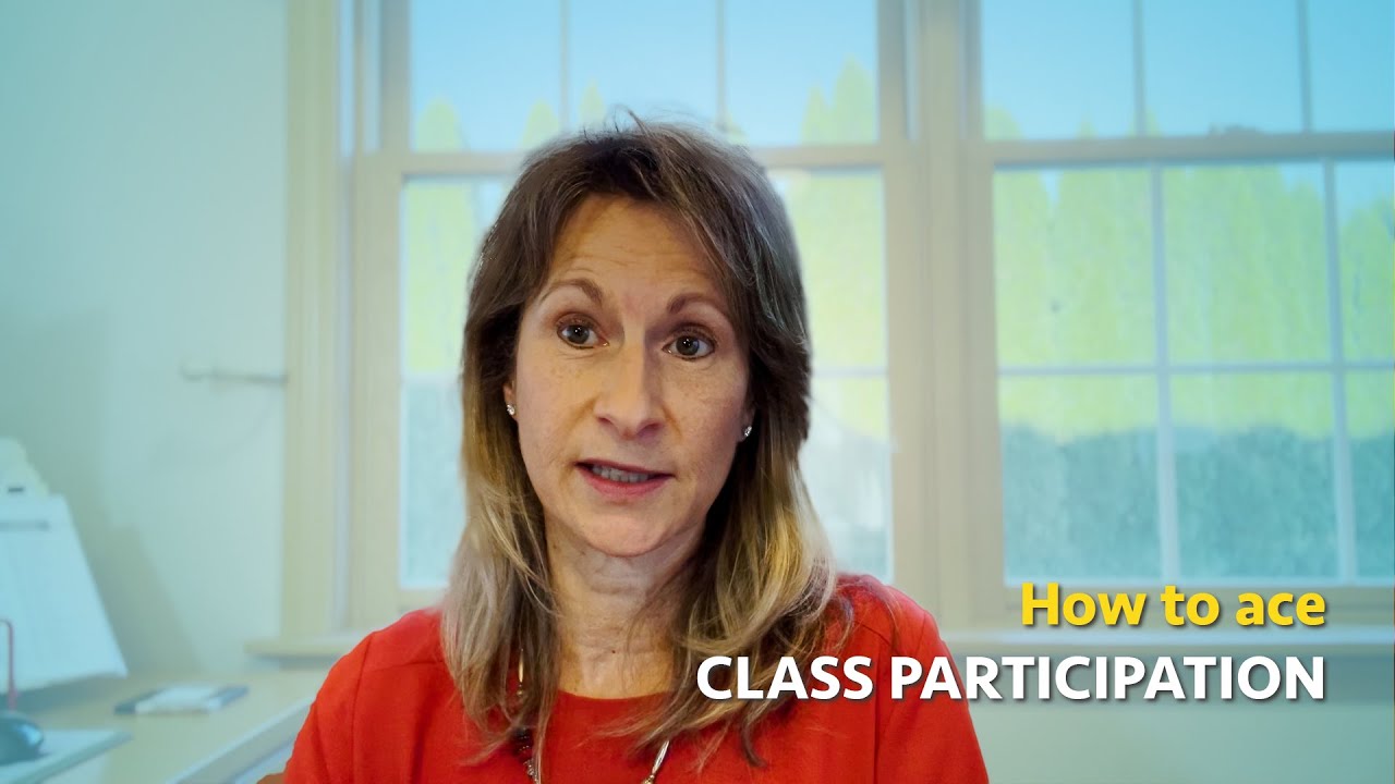 How to Ace Class Participation