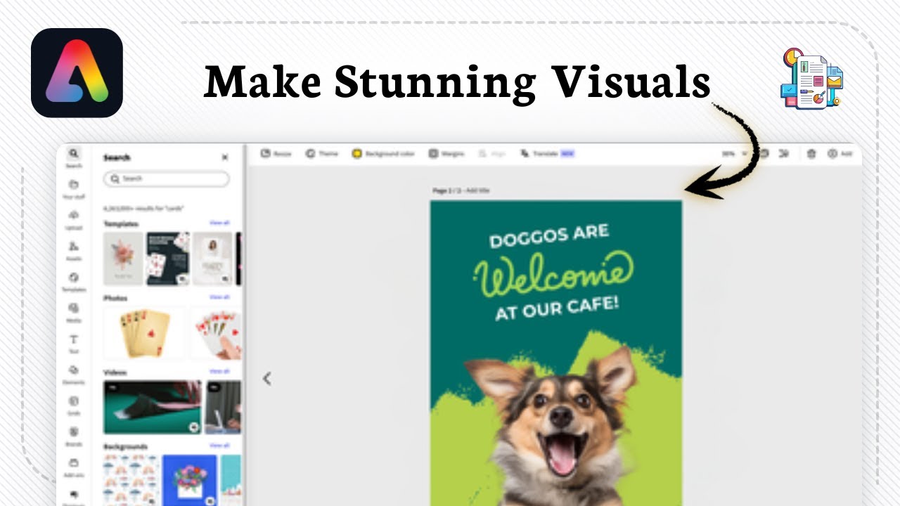 How to create a poster in Adobe Express (Eye Catchers)