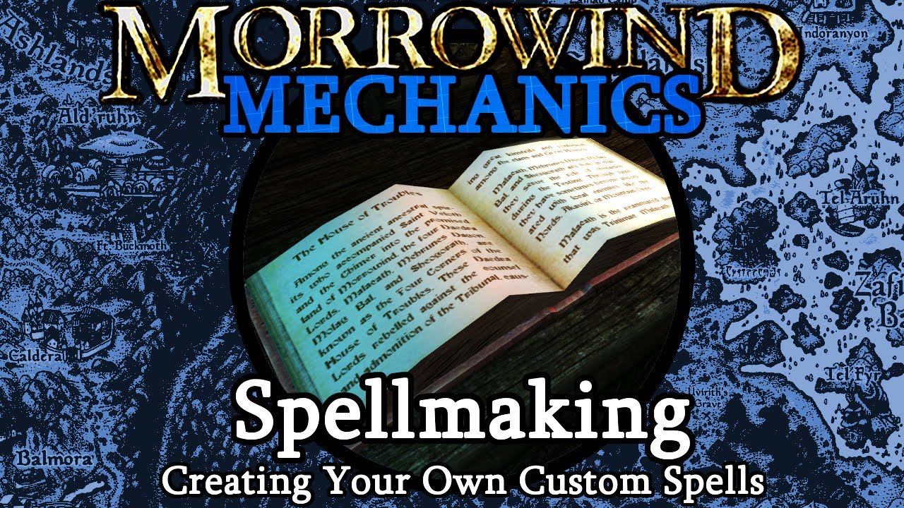 Spellmaking - Morrowind Mechanics