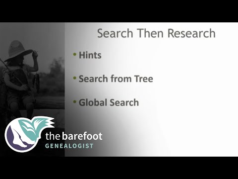 Genealogy Methodology: Search Then Research | Ancestry