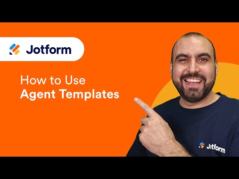How to Use Agent Templates