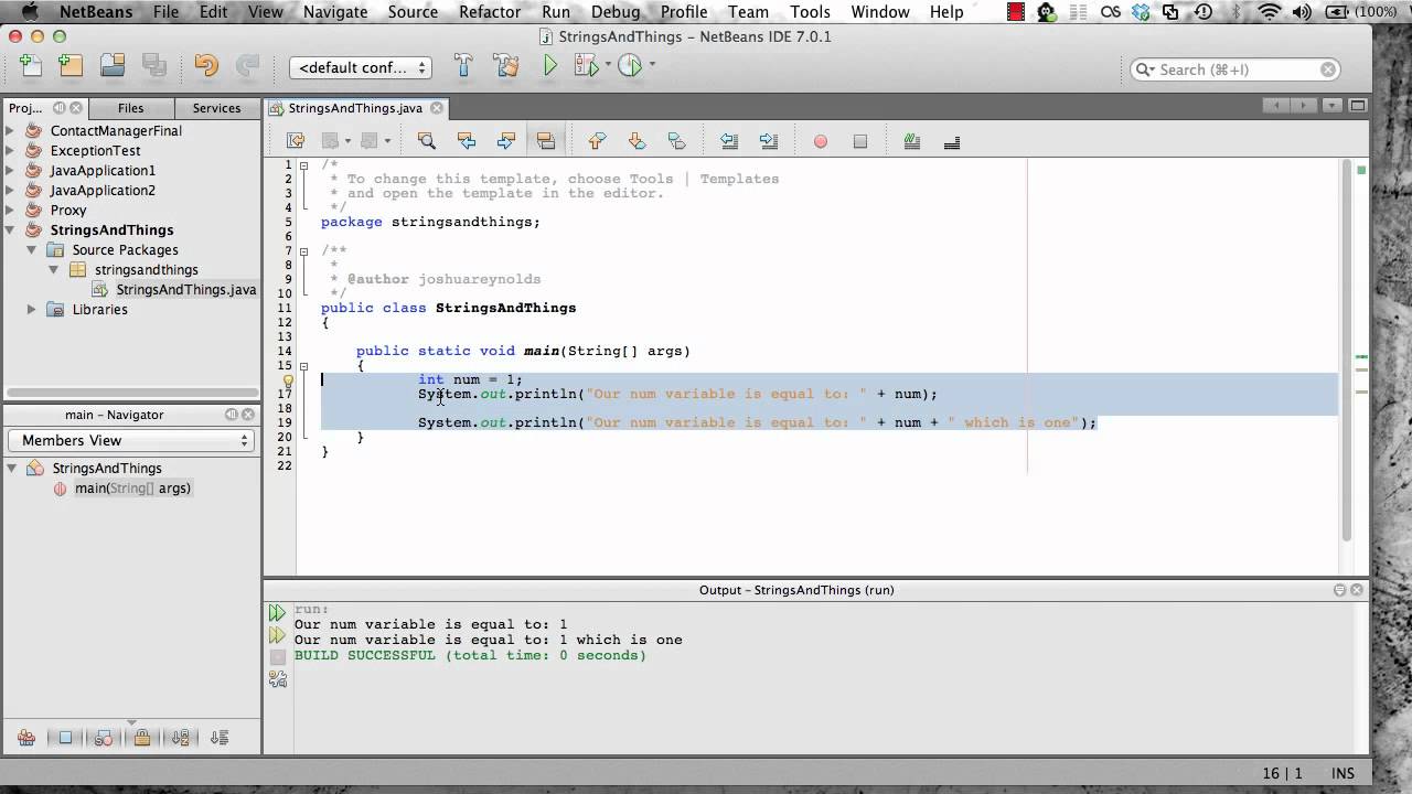 Java Tutorials #2 - Assigning Variables & String Concat