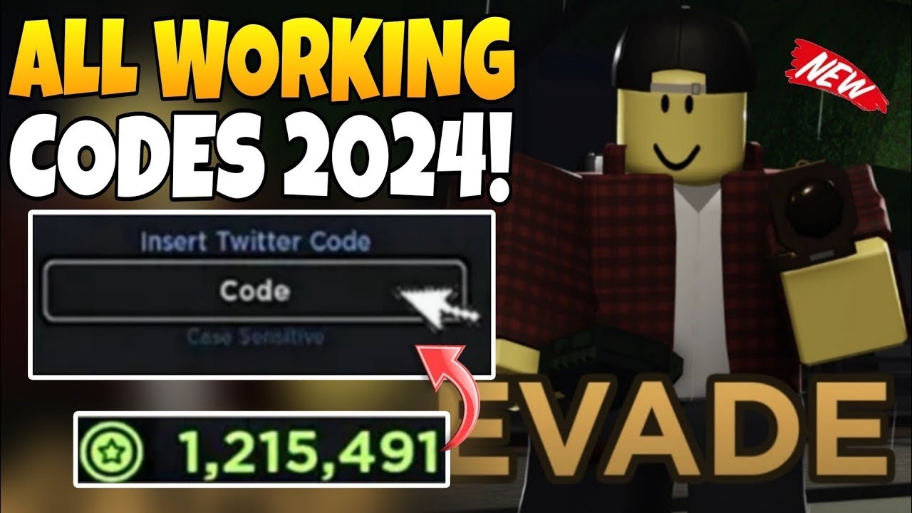 Working  Evade Codes November 2024!