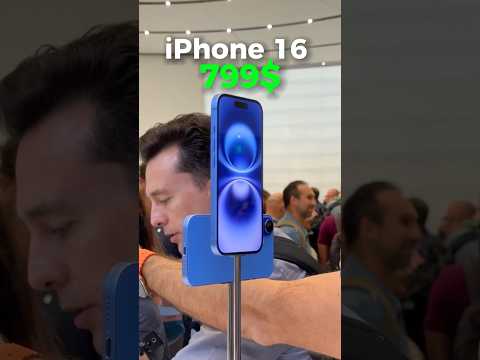 How Much Does The New IPhone 16 Costs #short #shorts