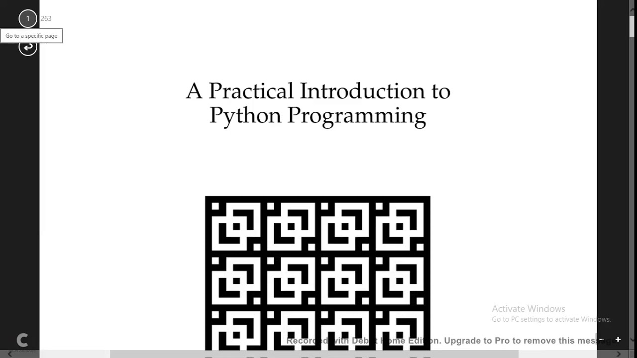 A Practical Introduction To Python Programming - Exercise 1 8 4a