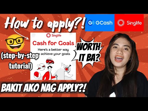 WHY & HOW TO APPLY CASH FOR GOALS BY SINGLIFE THRU GCASH APP | WORTH IT BA TO?! (Step-by-step)