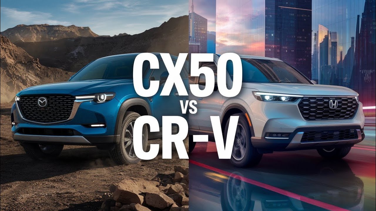 2025 Honda CR-V vs Mazda CX-50 | Best Compact SUV Showdown!