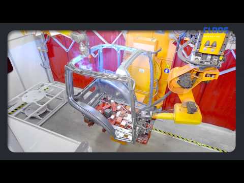 CLOOS - Complex production line for high-tech tractor cabs