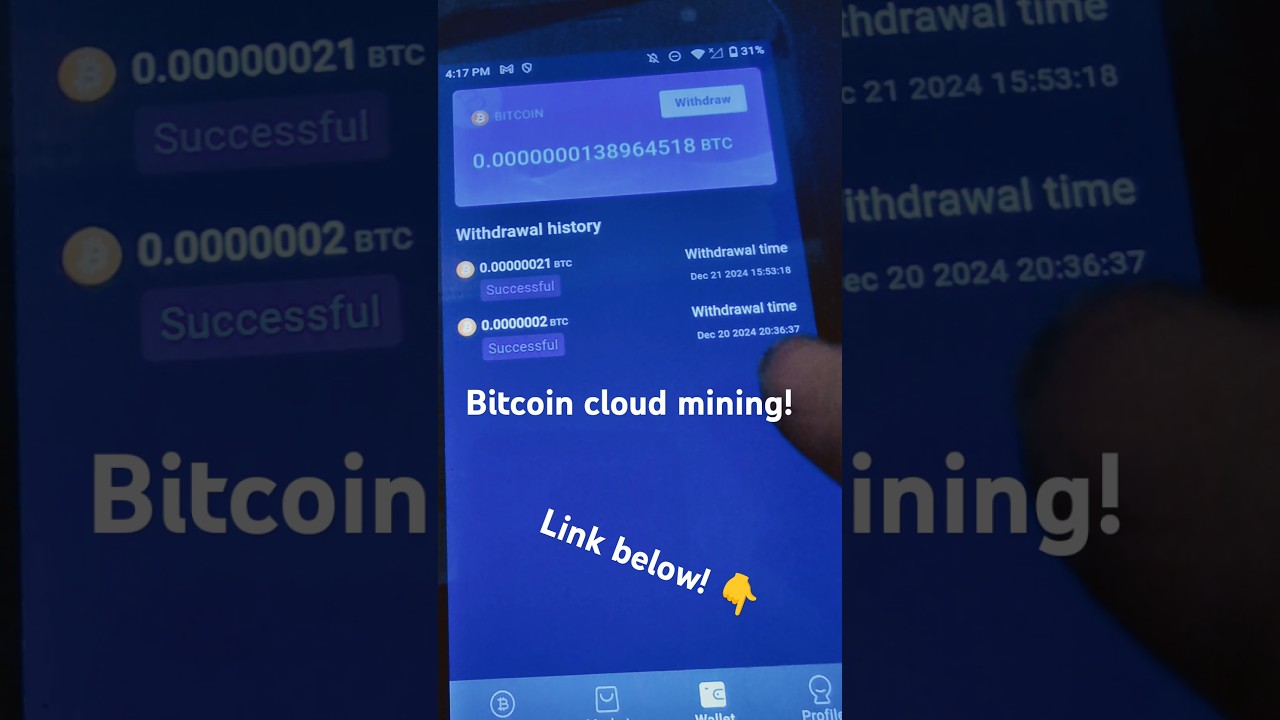 Bitcoin cloud mining that actually works!