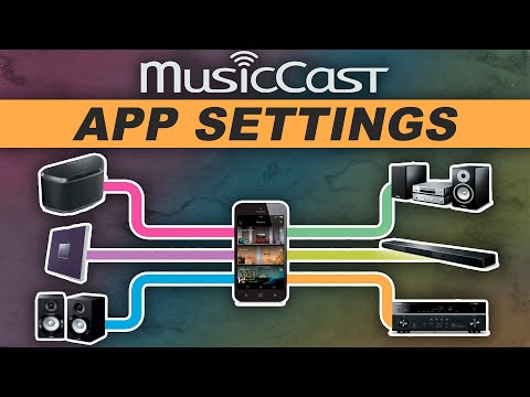 Musiccast App Settings - Room Presets - Linking + Room Naming. Easy Set Up instructions