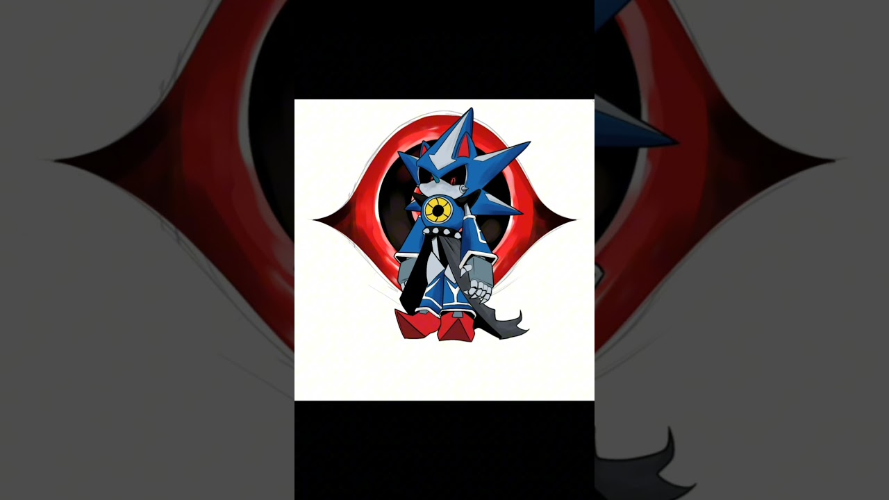 Metal Sonic SpeePaint - FULL VIDEO ON CHANNEL #sonicthehegdehog #metalsonic