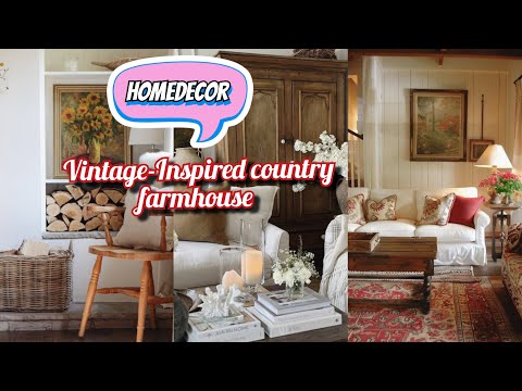 Transform Your Home with Timeless Vintage French Country Farmhouse Decor#farmhouse