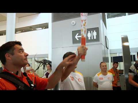 Pan Am Torch Relay at Toronto Pearson