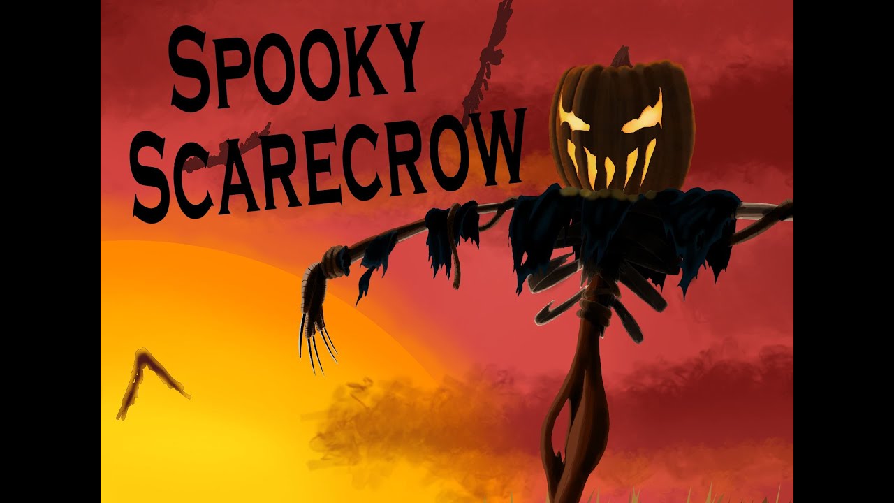 Painting An Evil Scarecrow (Timelapse)