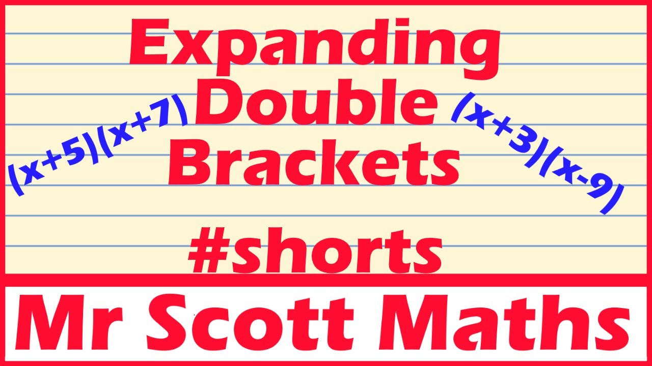 Expanding Double Brackets #shorts