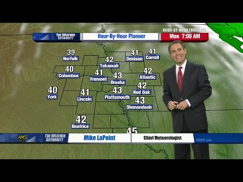 Mike LaPoint’s Hour by Hour Forecast to plan your evening – 5pm Update