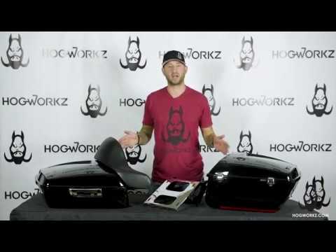 HOGWORKZ® Tour Pack Installation (Fits '97+ Harley® Touring Motorcycles)