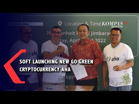 Soft Lounching New Go Green Cryptocurrency AHA