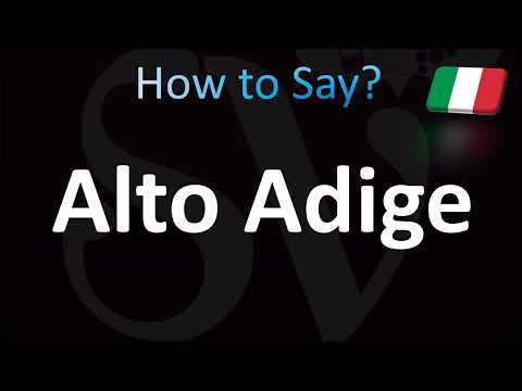 How to Pronounce ''Alto Adige'' Correctly! (Italian)