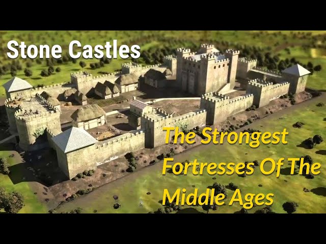 Medieval Castles In Europe Blueprints LOTSOFUN House Building Blocks,
