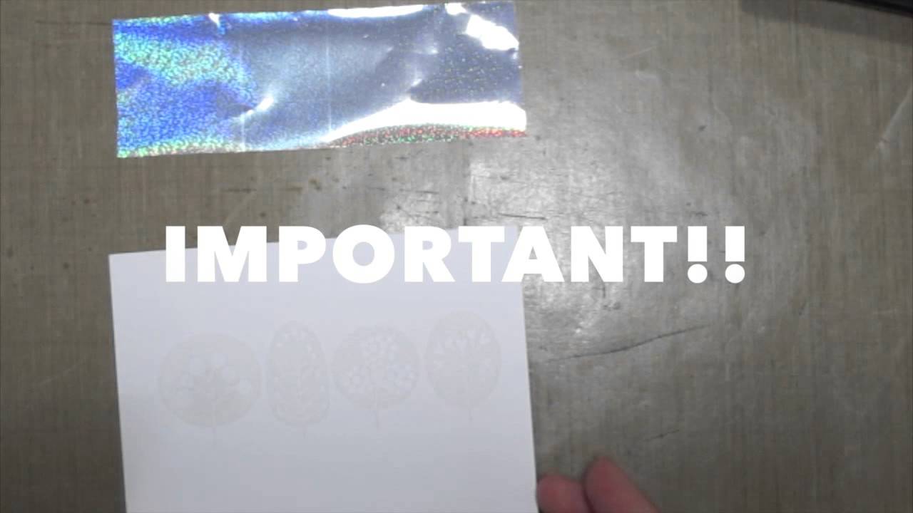 Unity Quick Tip  Foil Stamp Emboss