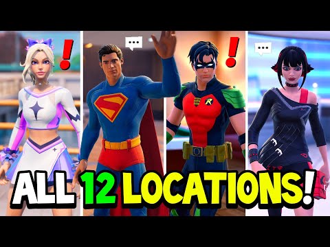 Fortnite ALL 12 NPC's Locations in Fortnite Season 3 Chapter 6 !