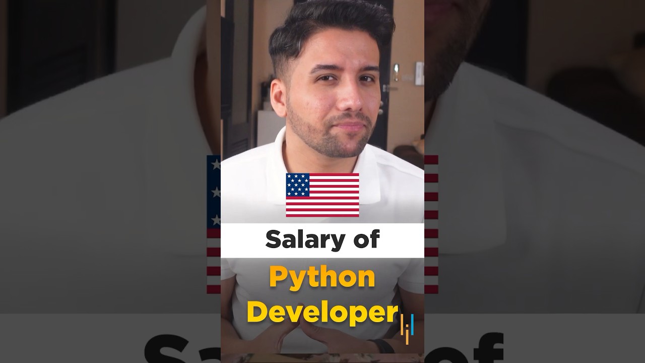 Python Developer Salary In USA | How Much A Python Developer Earn ? #Shorts #Simplilearn