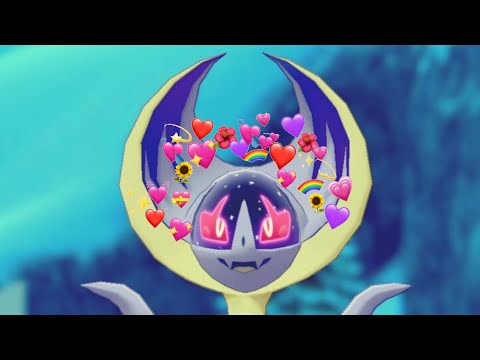 Lunala in the Anime Vs. Lunala in the Games