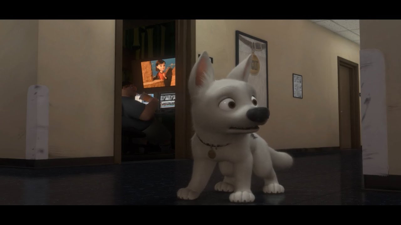 Bolt (2008) - Bolt looking for Penny