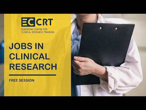 What jobs can you find in clinical research?