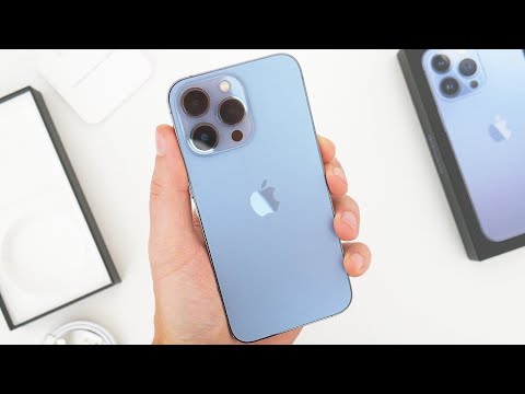 iPhone 13 Pro Unboxing, Hands-On & First Impressions! (Sierra Blue)