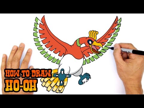How To Draw Ho-Oh Pokemon – I'm Youtuber – Follow my videos to learn ...