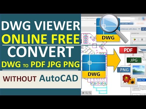 DWG Viewer Free, DWG to JPG PNG PDF Converter OnLine, Plot or Print without AutoCAD